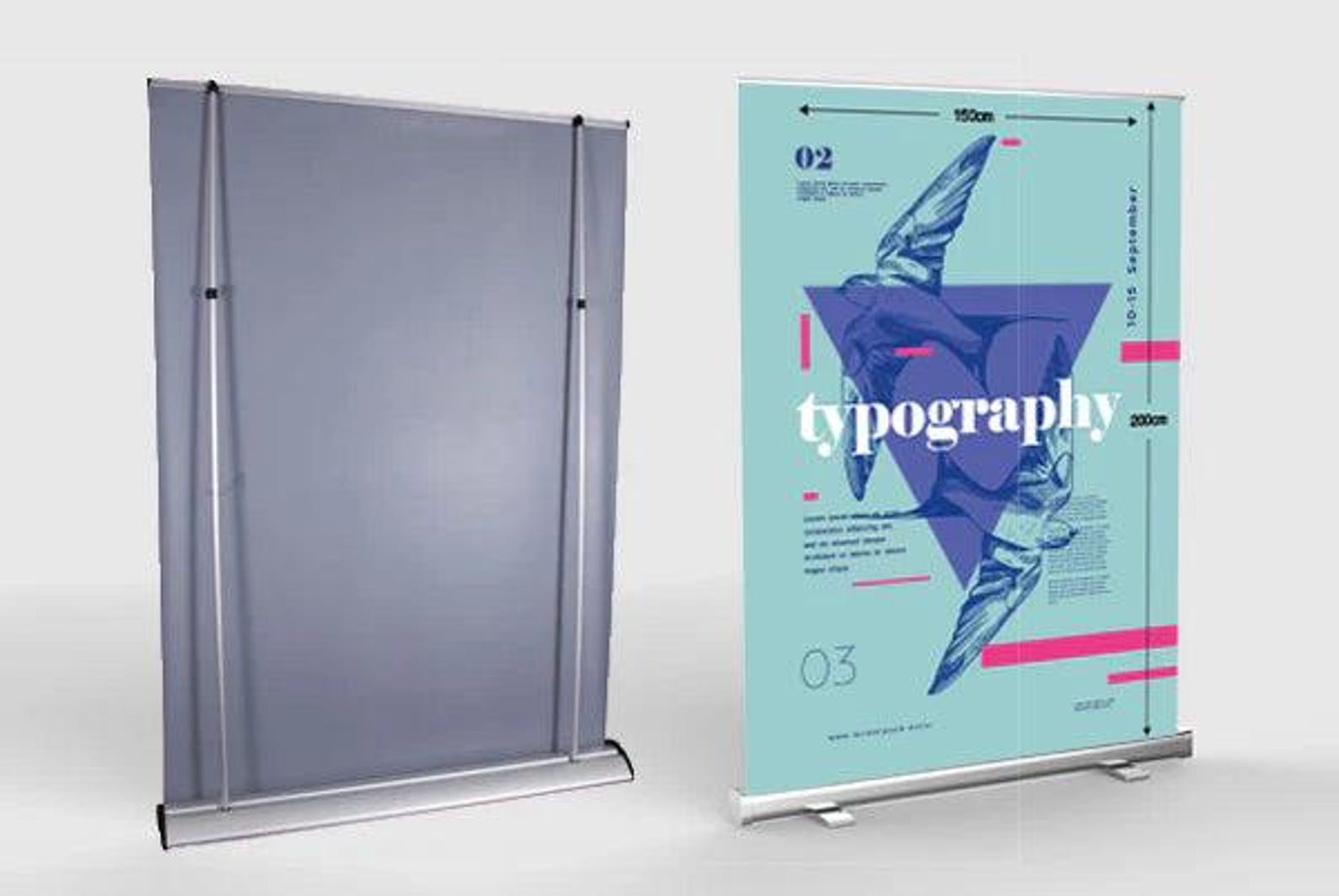 Pull up Advertising Roller Banner - Etsy