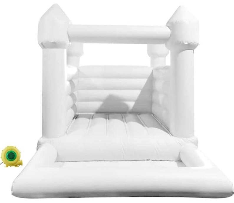 Small White Bouncy Castle With Ball Pit Commercial Grade - Etsy