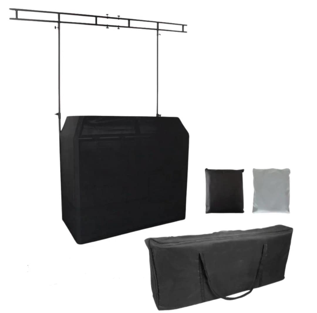 Mobile DJ Foldable DJ Booth Stand With Overhead Kit - Etsy