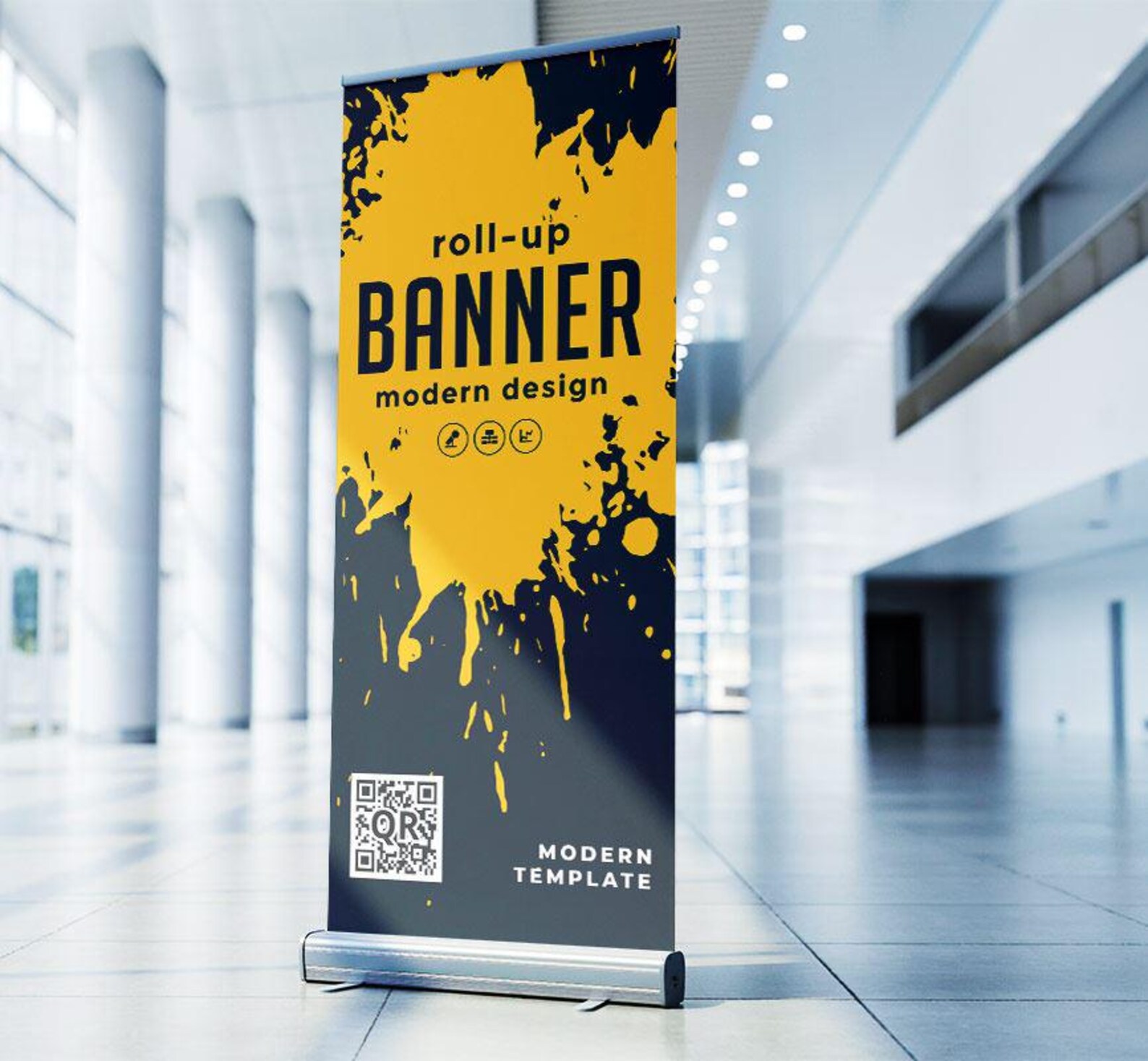Pull up Advertising Roller Banner - Etsy