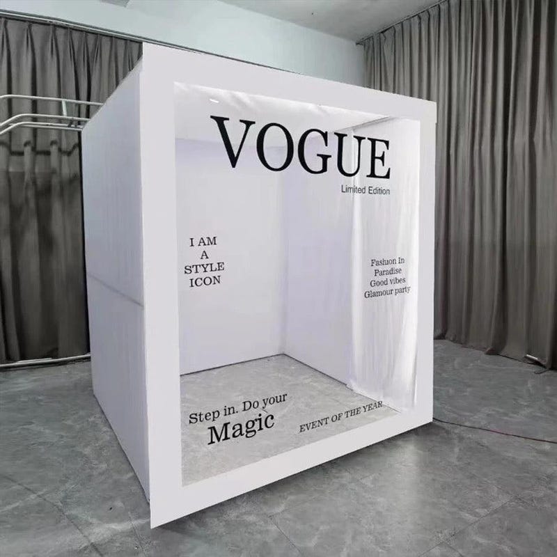 Vogue Box Photo Booth - Etsy