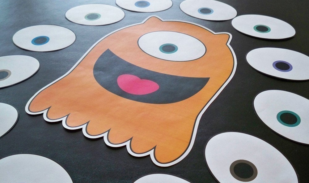 Pin the Eye on the Cyclops Game - Etsy