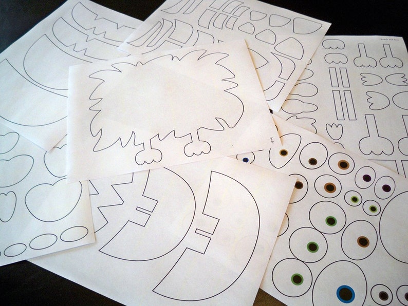 Monster Building Kit - Etsy