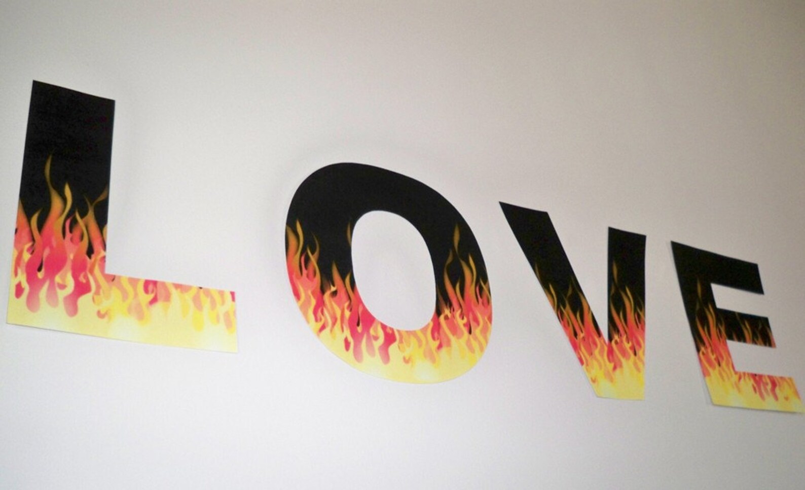 Custom Fire Letter Banner - Etsy