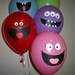Monster Balloon Faces - Etsy