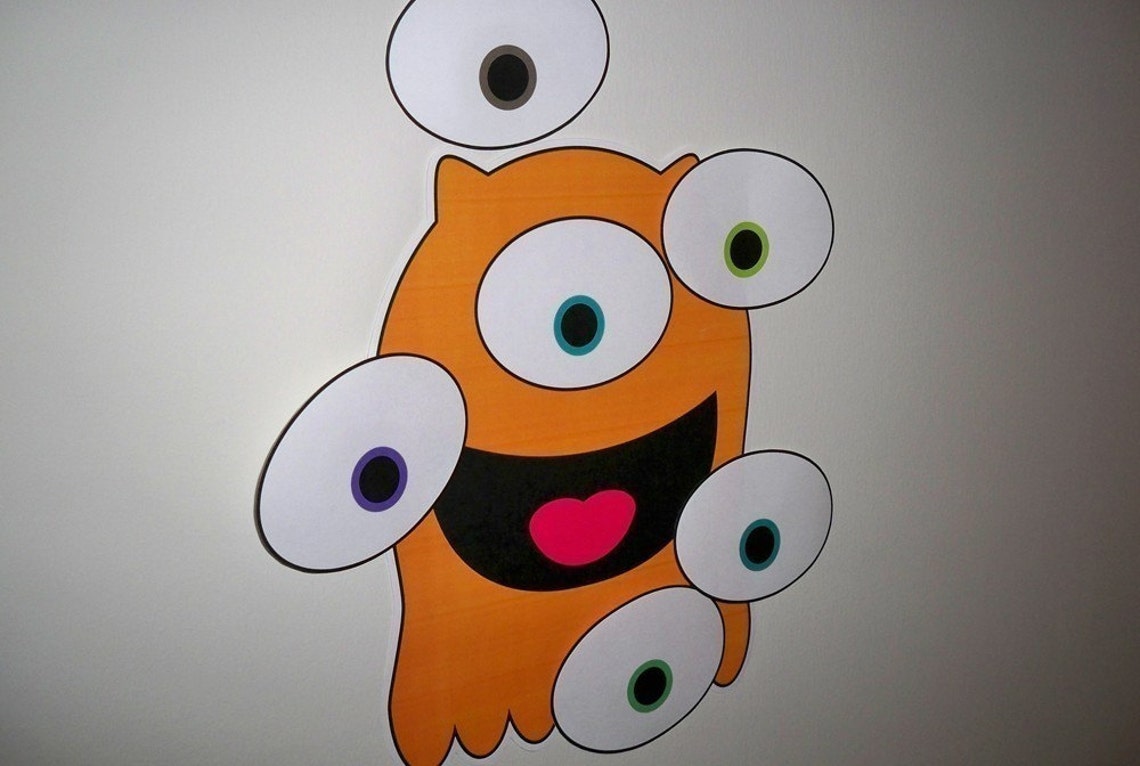 Pin the Eye on the Cyclops Game - Etsy