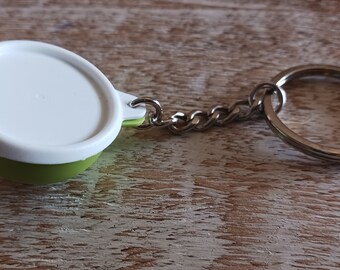 Tupperware Key Chain,new,key Chain,pill Box,pill Case,pill Holder,mini ...