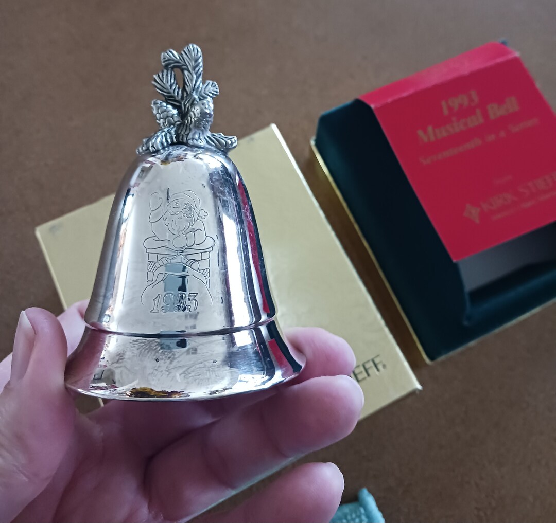 Kirk Stieff 1993 Vintage Silver Plated Musical Bell - Etsy