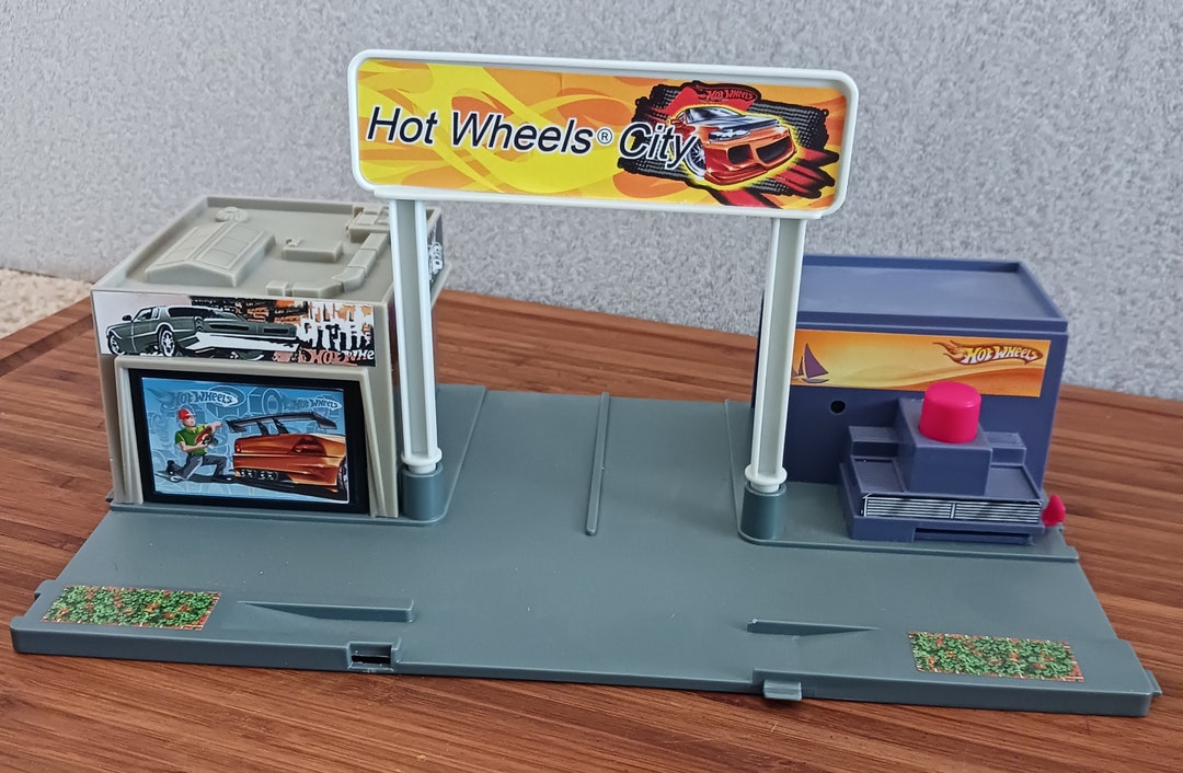 Mattel Hot Wheels Mega City Body Shop Playset - Etsy