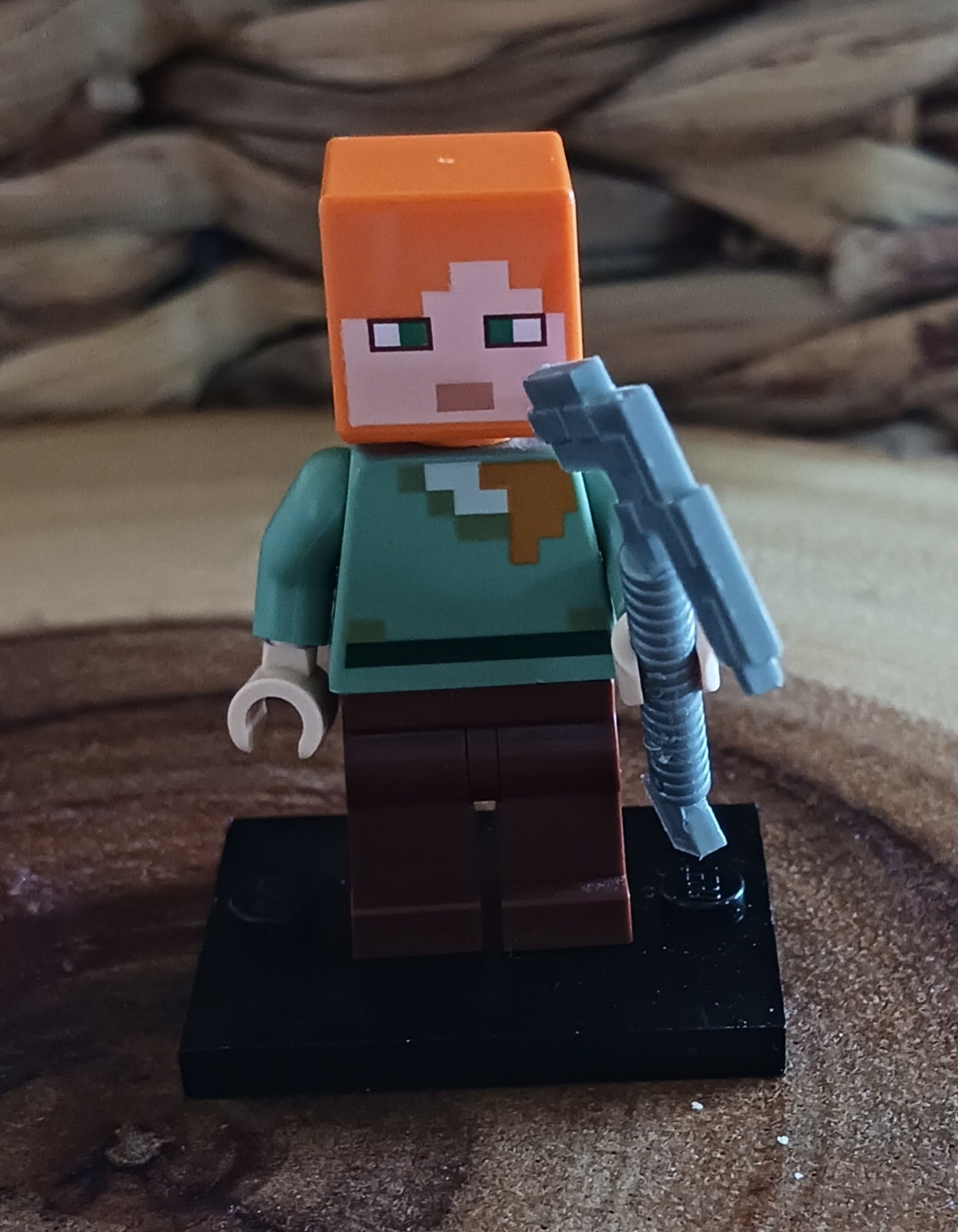 LEGO Alex Minecraft Minifigure - Etsy