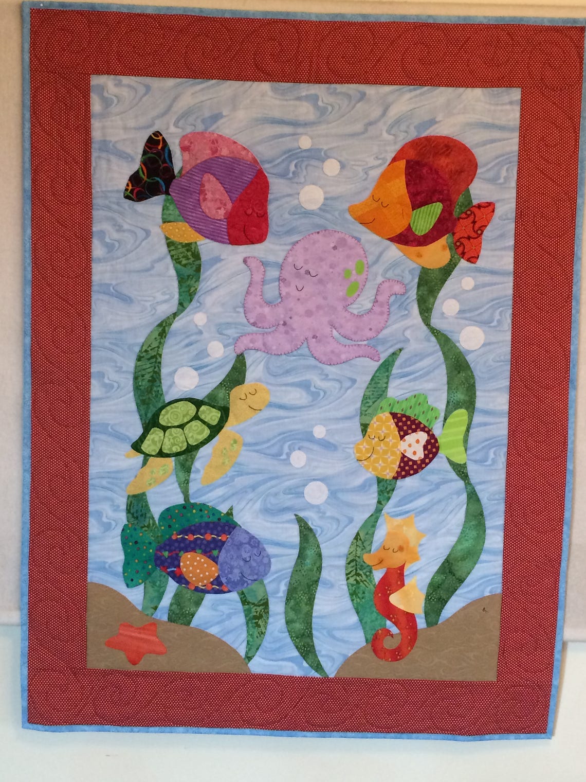 Happy Sealife Quilt - Etsy
