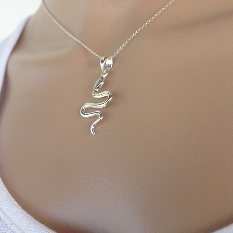 Snake Necklace - Etsy
