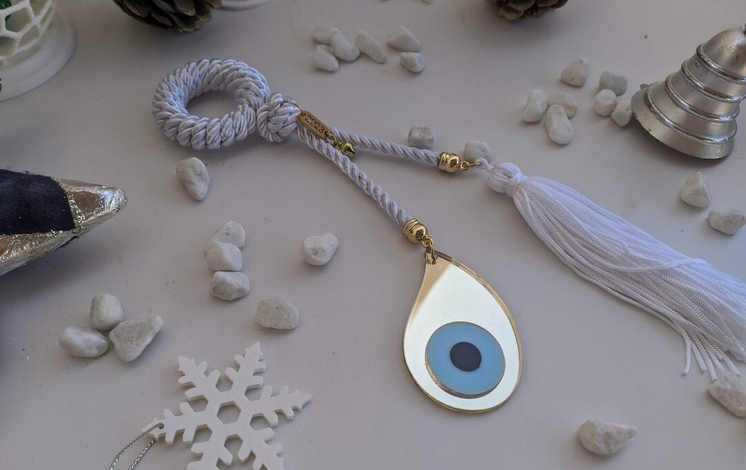 Evil Eye Drop Wall Hanging House Protection Tassel Wall - Etsy