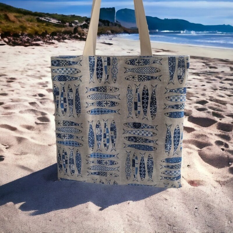 Fish Tote Bag - Etsy