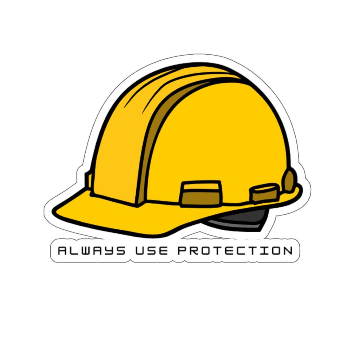 Hard Hat Stickers Construction Humor Contractor Gift Funny Builder Gift ...