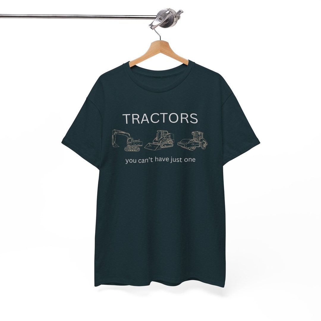 Tractor Lover Tee, Funny Tractor Shirt, Construction Worker Gift ...