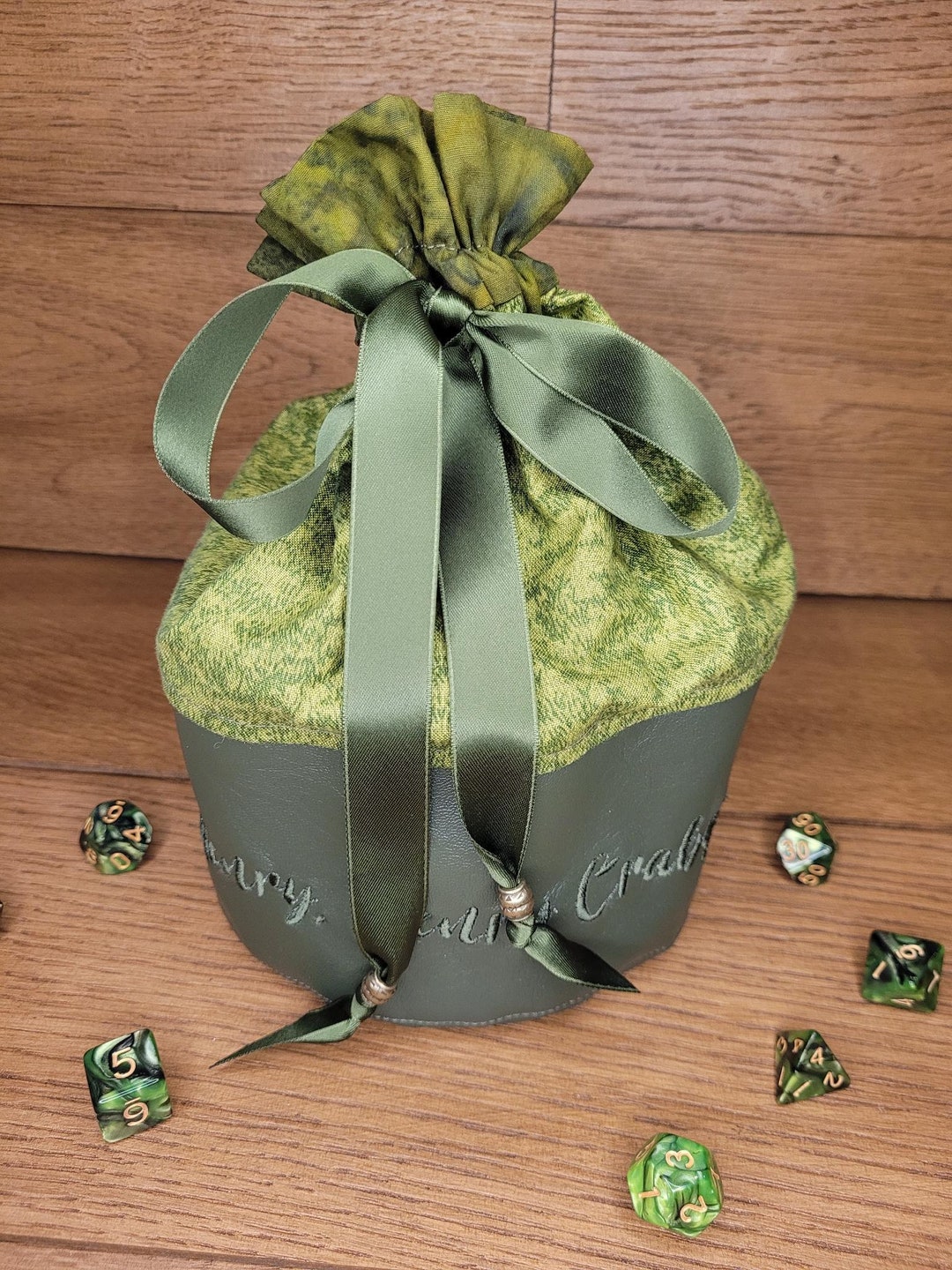 Dicebag Critical Role Henry Crabgrass Inspired - Etsy