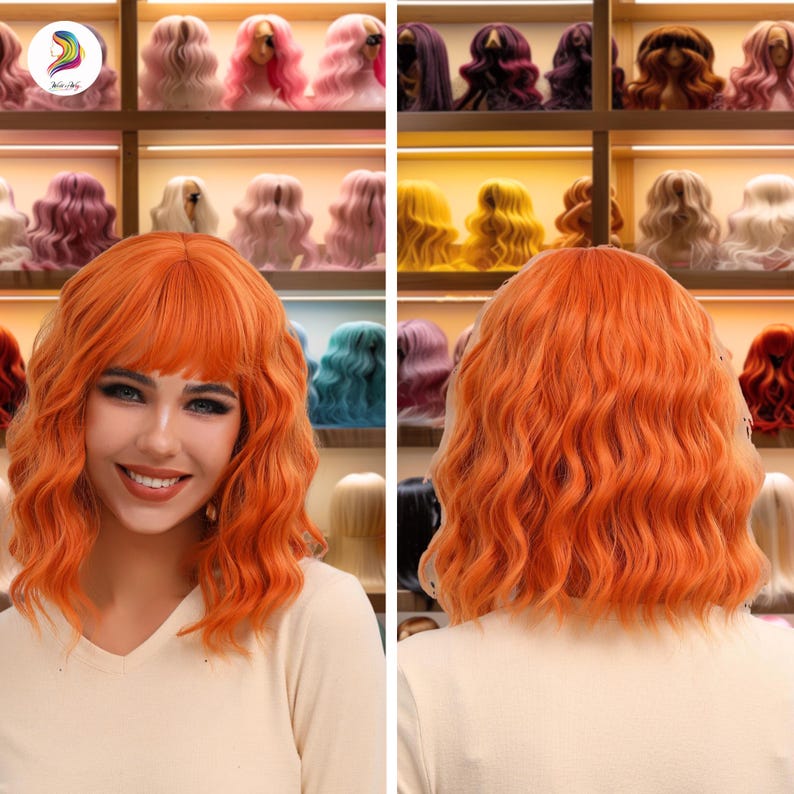 Space Girl Lee Loo Cosplay Character Orange Theatrical Halloween ...