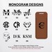Cash Leather Keyring | Custom Leather Keychain | Personalized Keychain ...