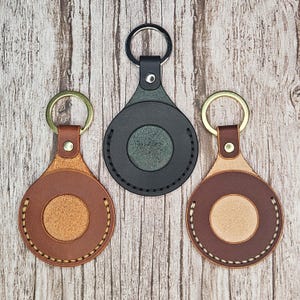 Leather Challenge Coin Holder Keychain | Sobriety Gift | Serenity ...