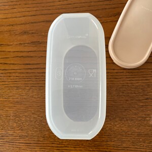 Tupperware Modular Mate Oval 3 - Canister With Country Rose Seal ...