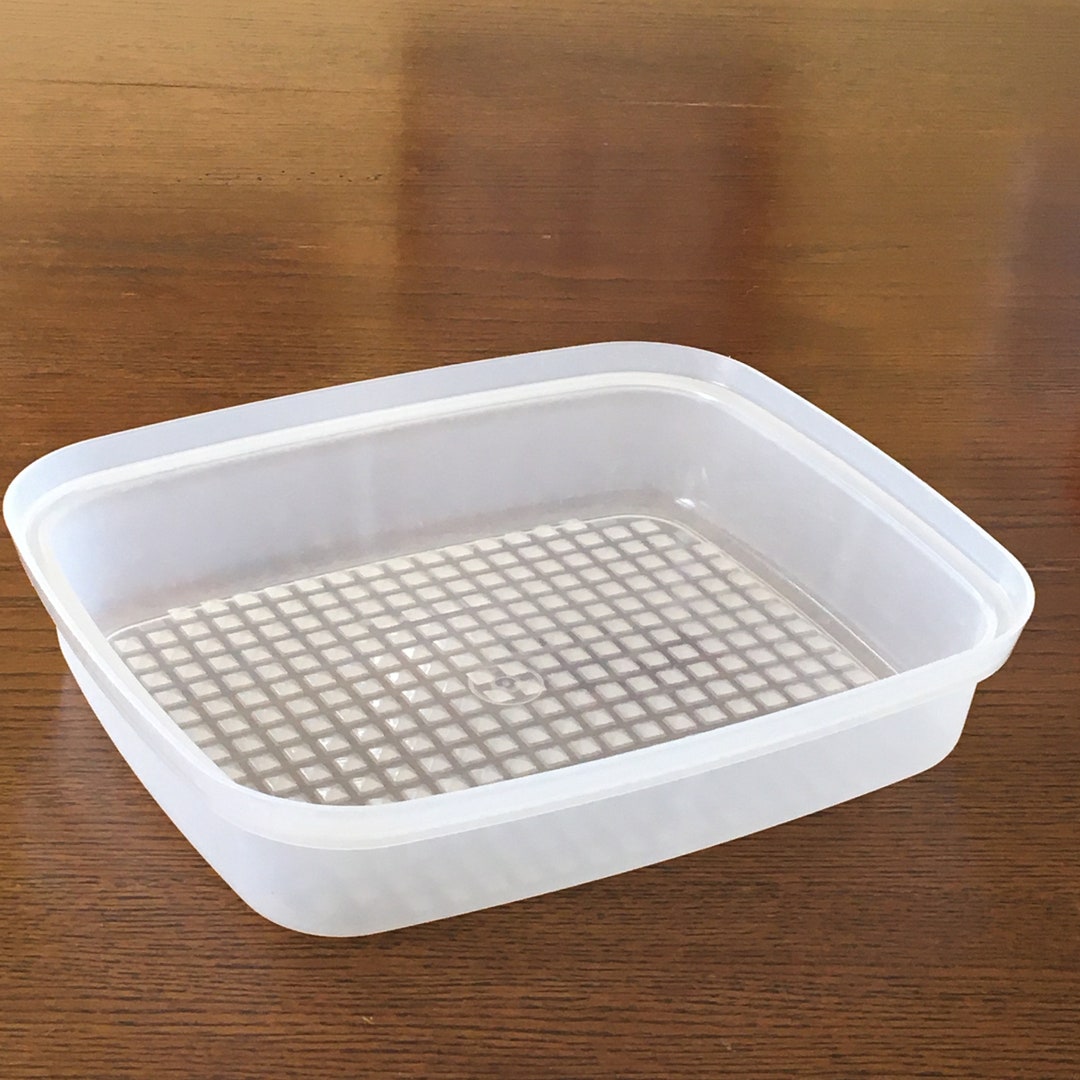 Season N Serve Clear Replacement TOP Tupperware Marinator Tenderizer 12 ...