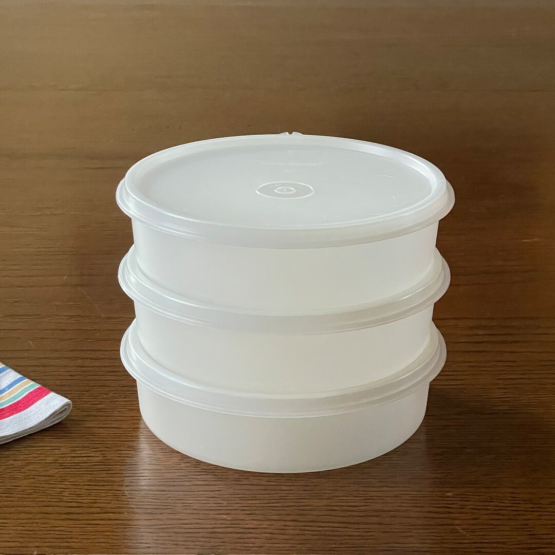 Clear Tupperware Big Wonder Bowls Set of 3 2 Cup Capacity - Etsy