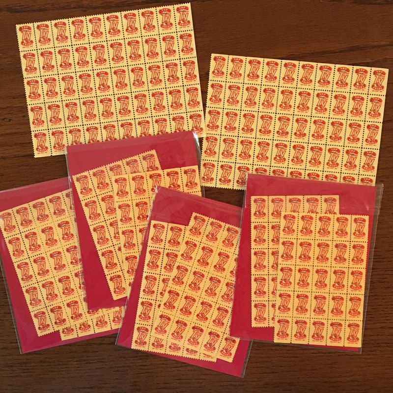 Top Value Stamps - Etsy
