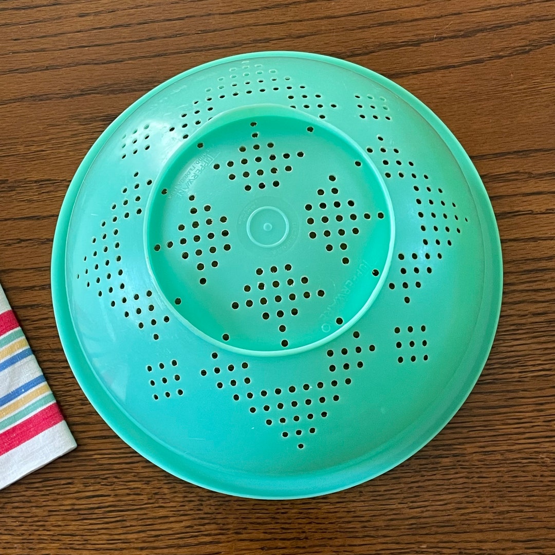 Tupperware Colander Strainer/drainer 339 Original Jadeite Green Hot or ...