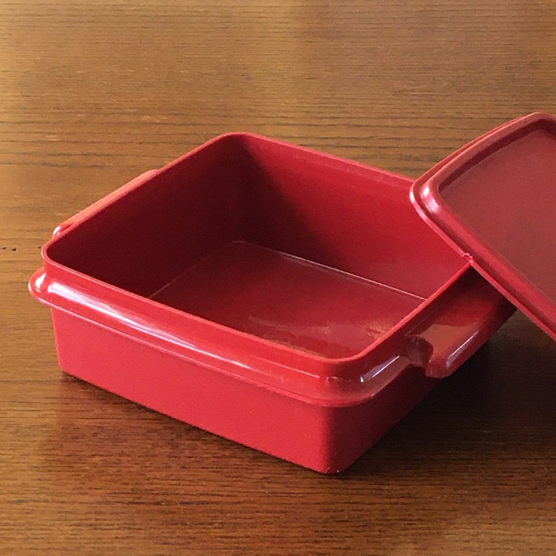Tupperware Square Away Sandwich Container 1362 avec joint 1363 | Etsy