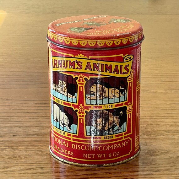 Barnums Animal Crackers Tin 1979 Collectible Advertising - Etsy