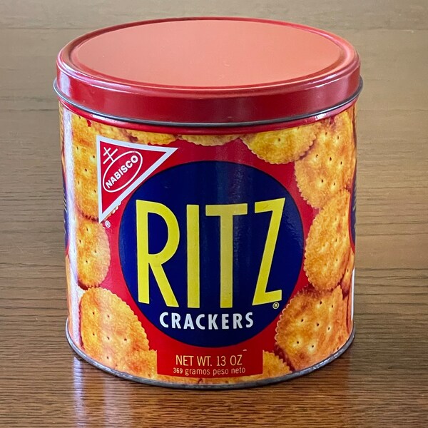Ritz Cracker Tin - Etsy
