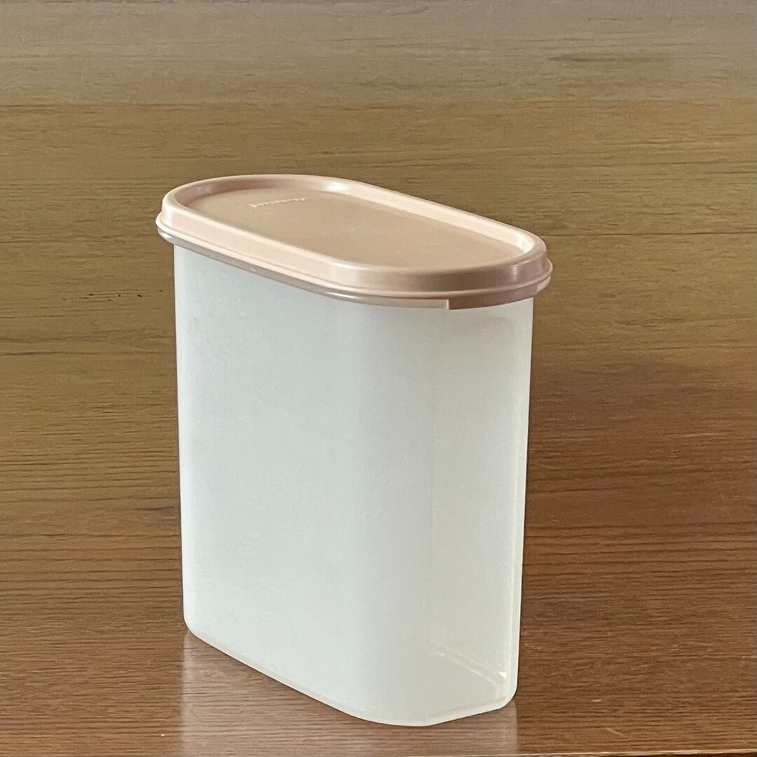 Tupperware Modular Mate Oval 3 - Canister With Country Rose Seal ...