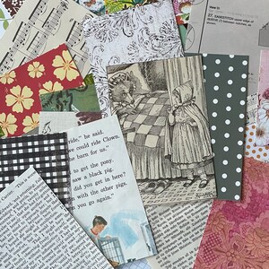 Mixed Paper Scrap Lot: 4x6 Vintage Ephemera for Junk Journals - Etsy