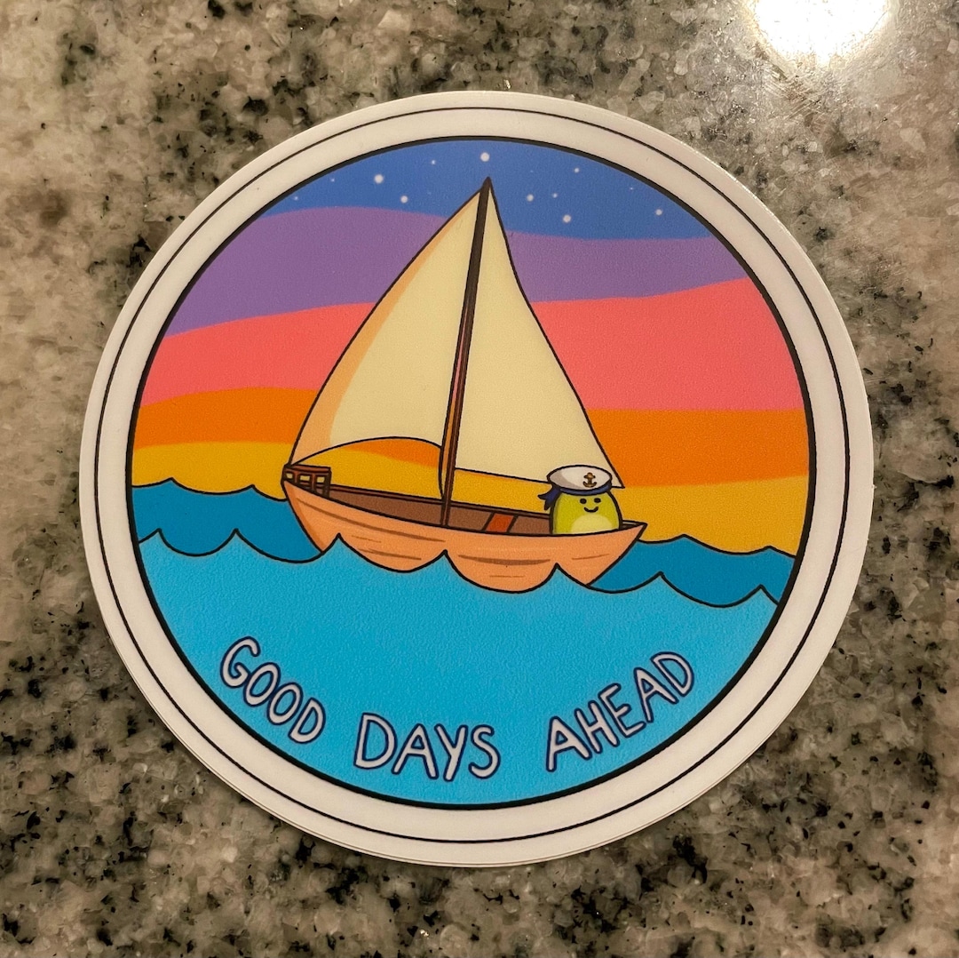 Frog Sailor Vinyl Sticker Decal for Laptop, Water Bottle, Phone Case ...