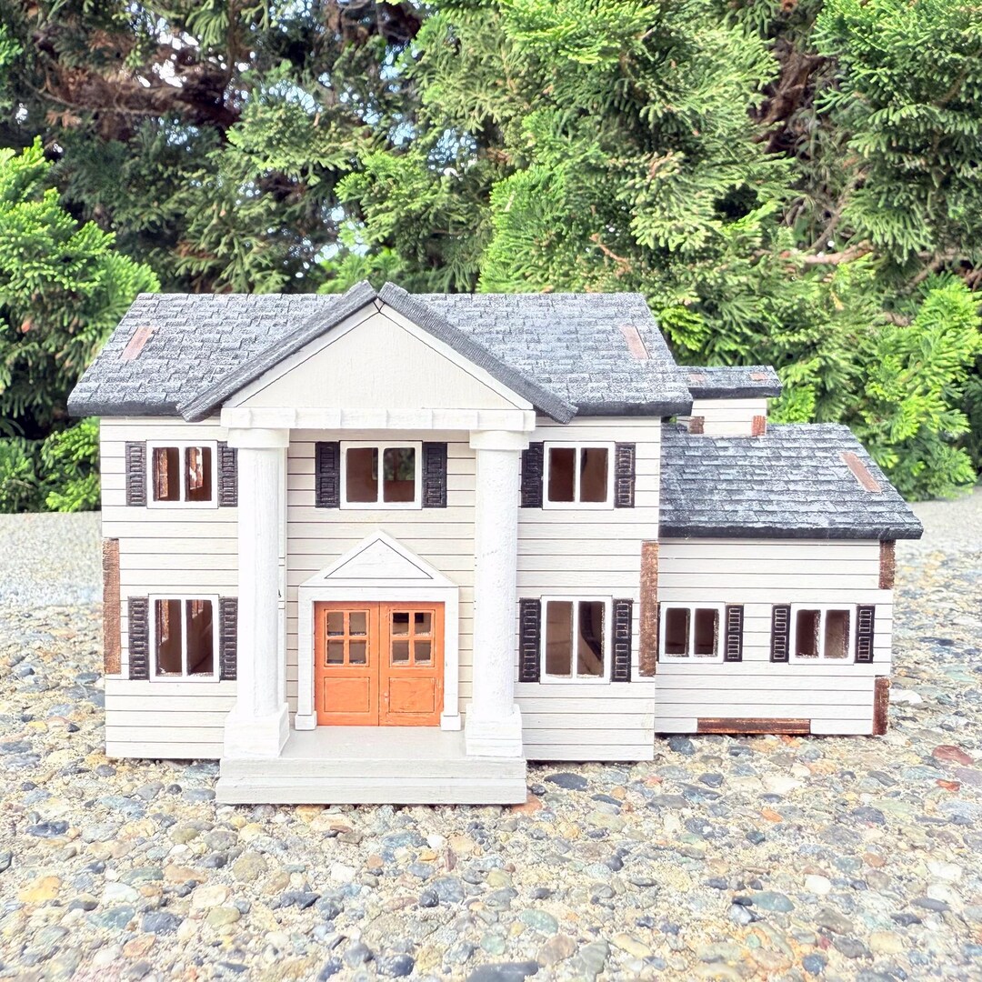 Mccall House- Laser Files, Wood Christmas Village, Hometown Sumner - Etsy