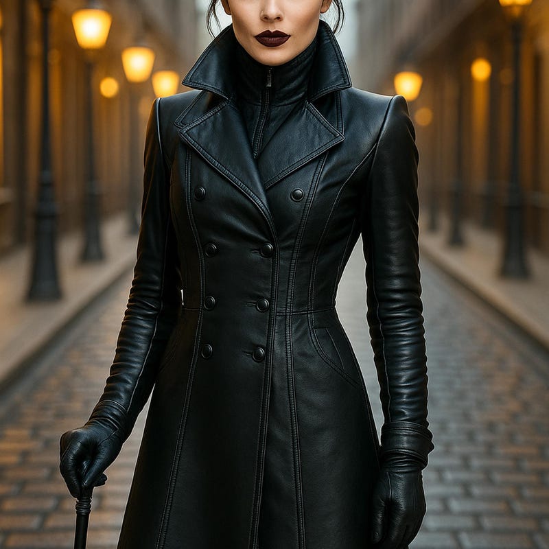 Vampire Coat Leather - Etsy