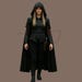 Medieval Archer Leather Cloak & Vest Hooded LARP Ranger Costume Fantasy ...