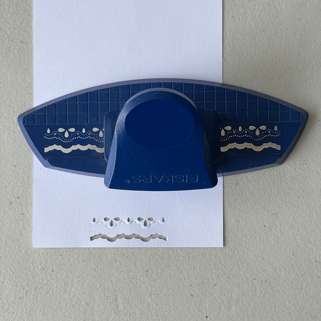 Fiskars Border Punch and Embossing - Eyelet Lace - Etsy