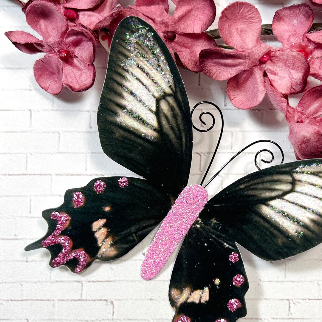 Paper Butterfly Embellishments Butterfly Die Cuts Scrapbooking Wedding ...