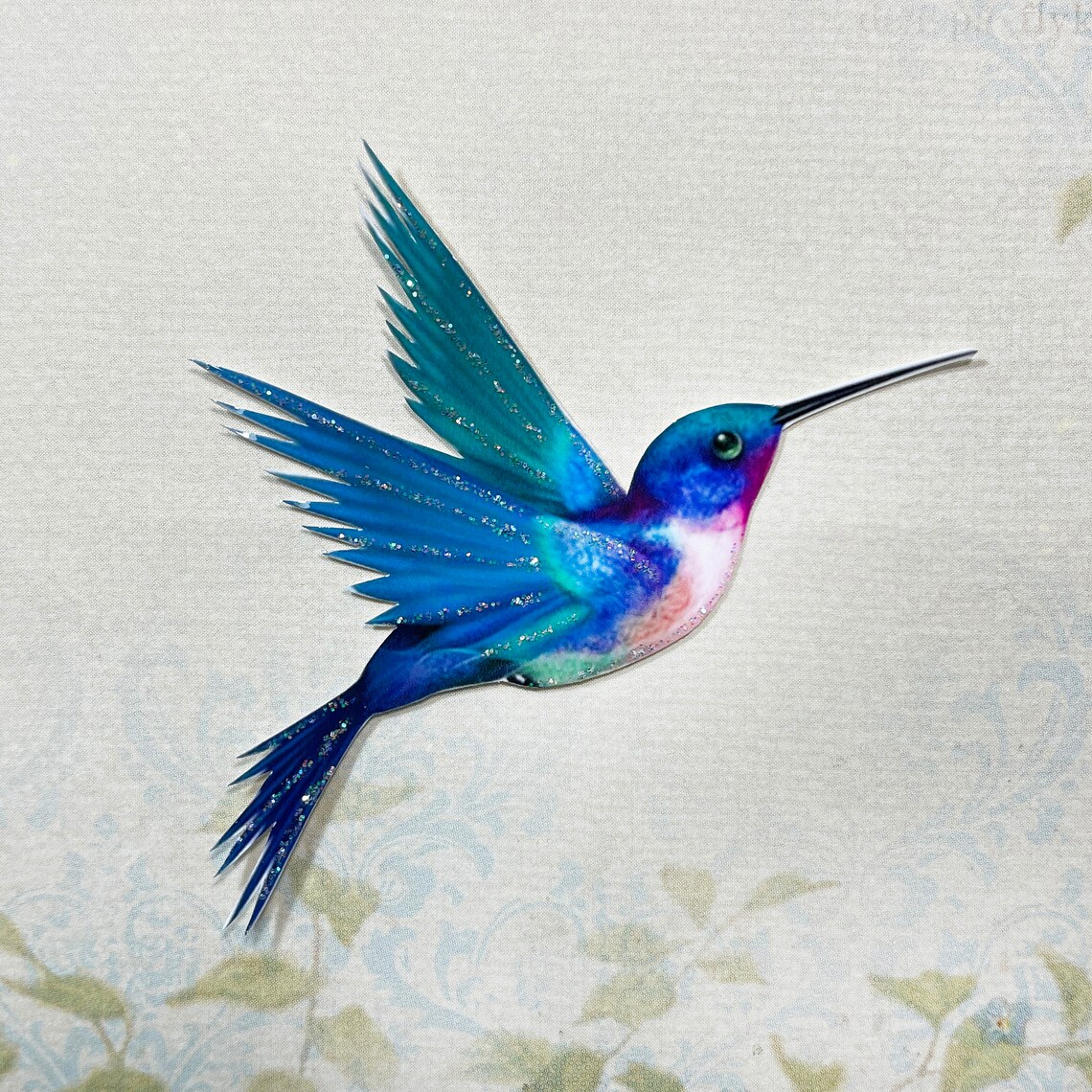 Paper Hummingbird Embellishments Hummingbird Die Cuts - Etsy