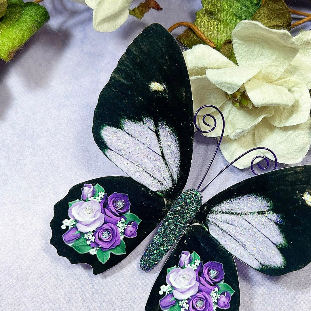 Paper Butterfly Embellishments Butterfly Die Cuts Scrapbooking Wedding ...