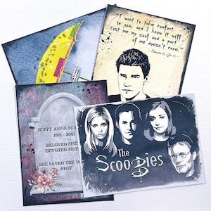 Buffy the Vampire Slayer Quotes Printable Junk Journal Cards Digital ...