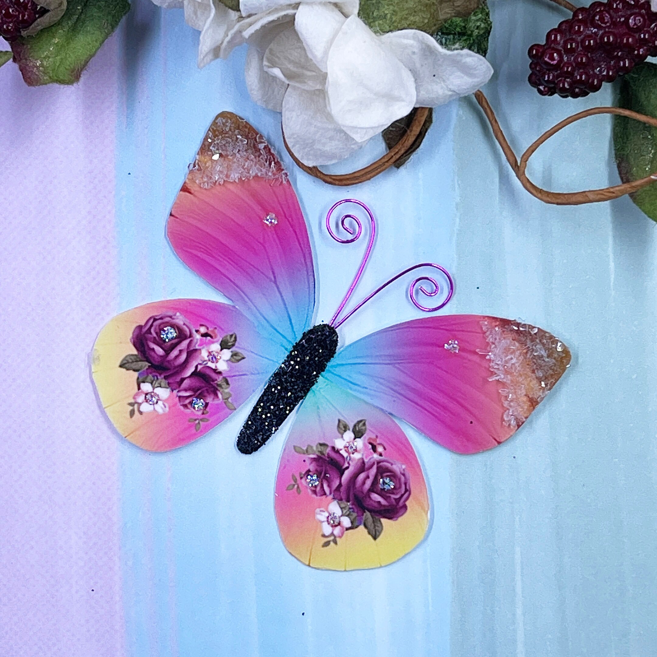 Paper Butterfly Embellishments Butterfly Die Cuts - Etsy