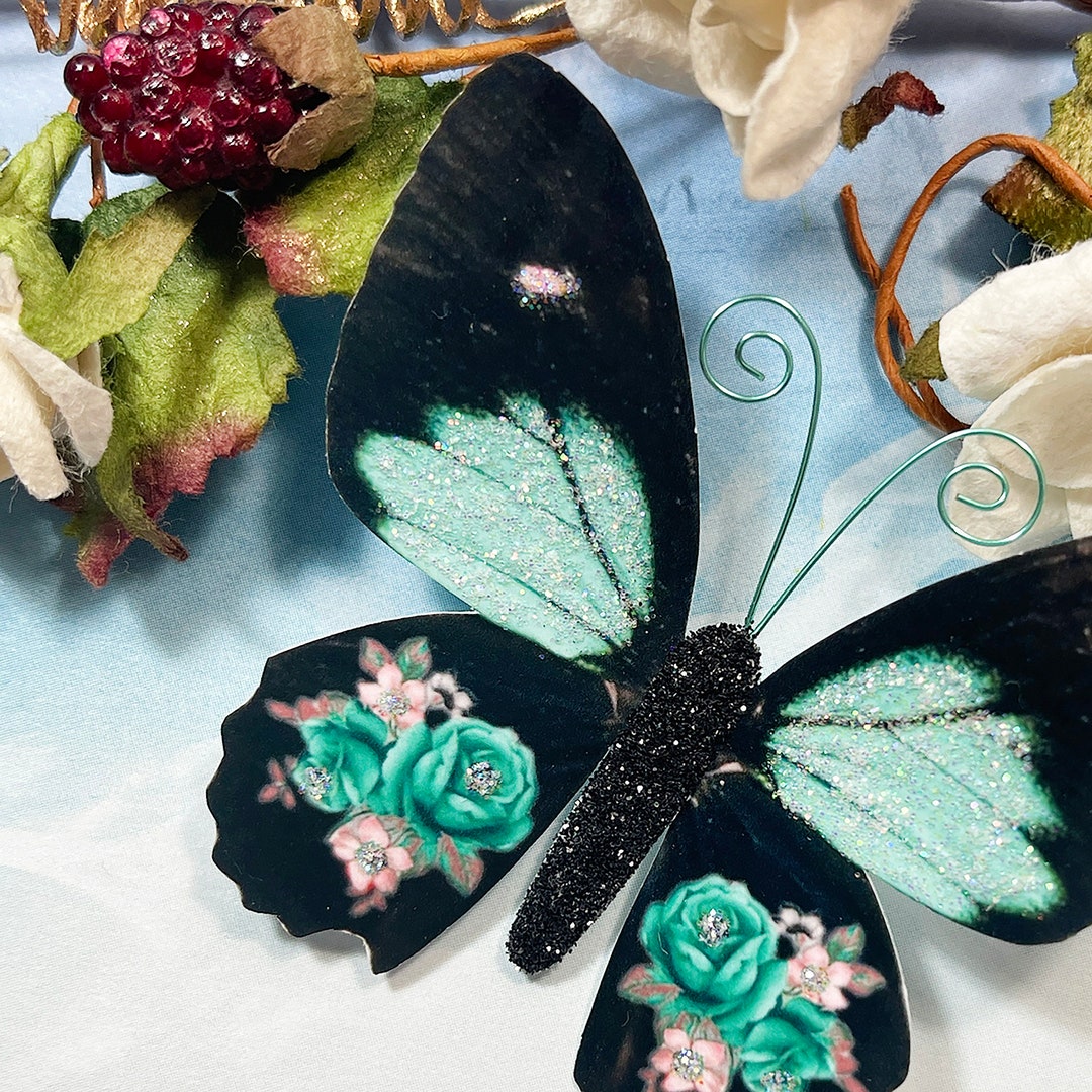 Paper Butterfly Embellishments Butterfly Die Cuts Scrapbooking Wedding ...