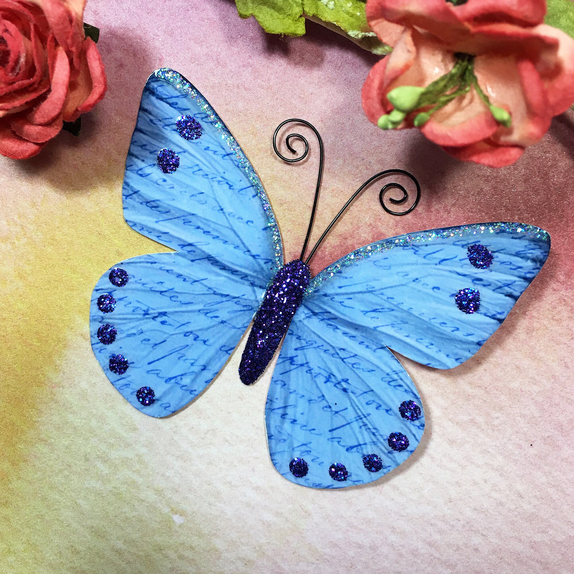 Paper Butterfly Embellishments Butterfly Die Cuts - Etsy