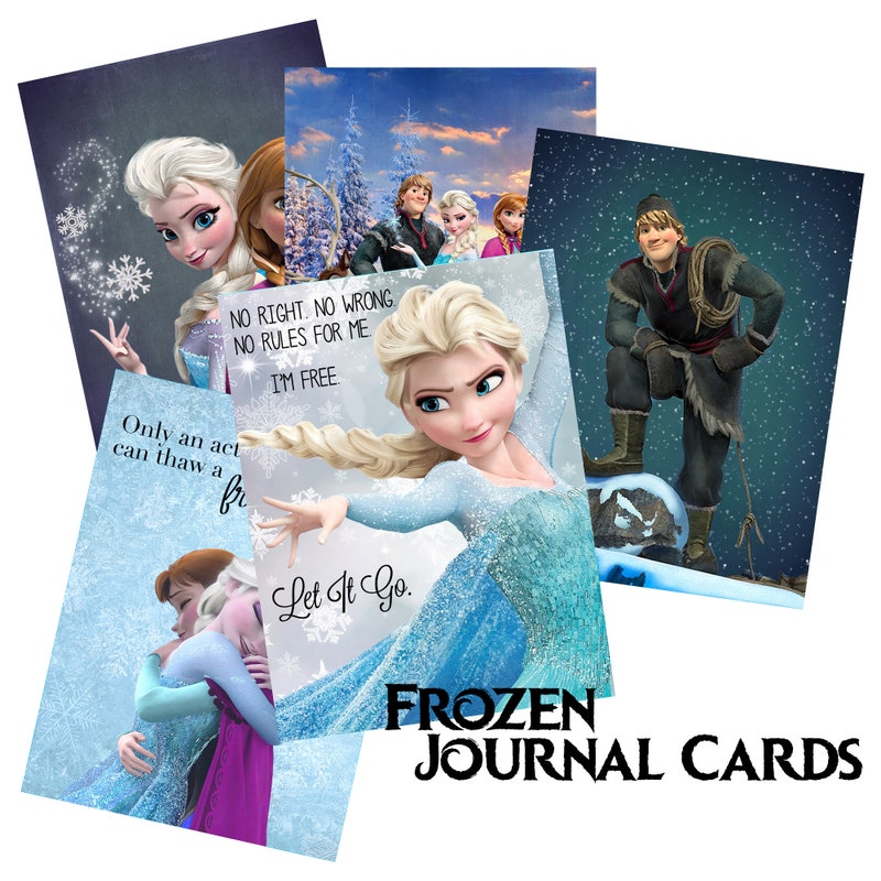 Frozen Scrapbooking - Etsy