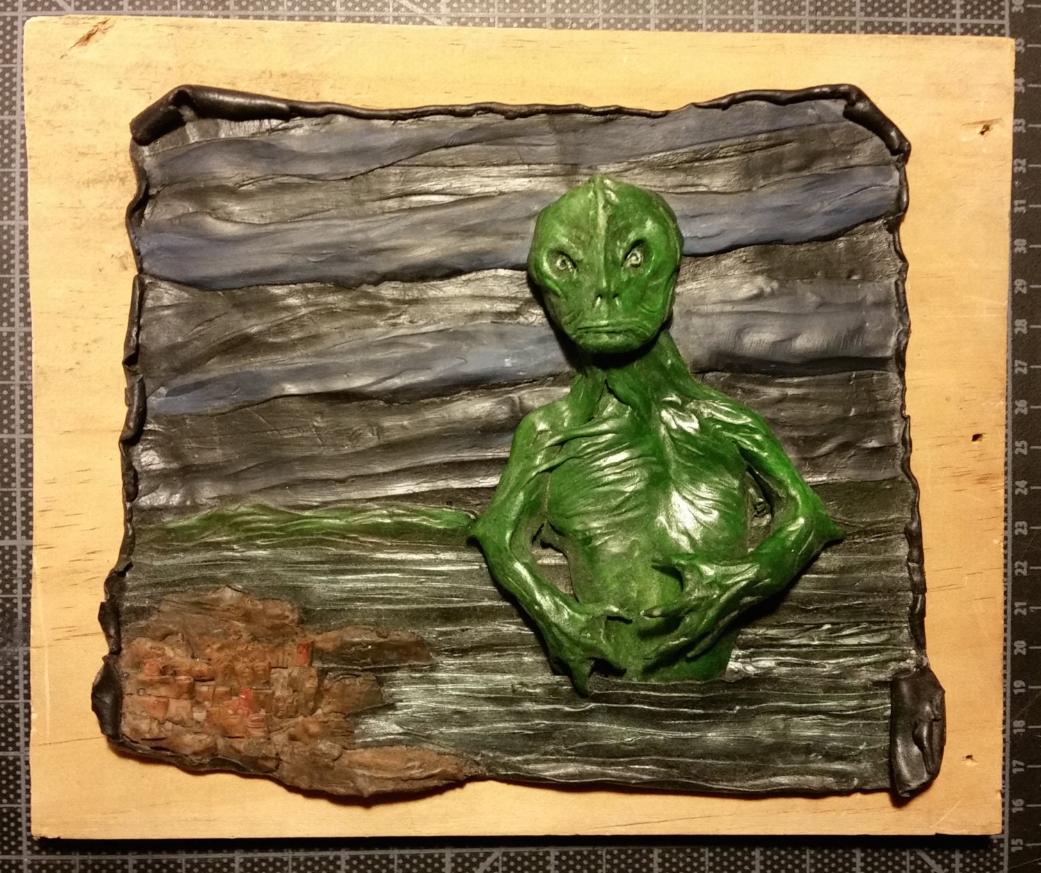 Father Dagon Approaches a Hand-Painted Lovecraftian | Etsy