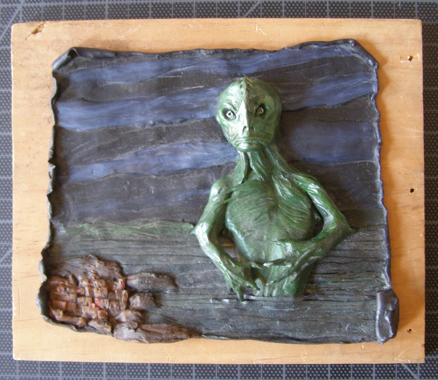 Father Dagon Approaches a Hand-Painted Lovecraftian | Etsy