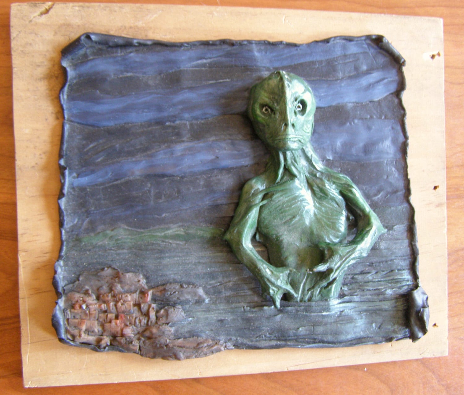 Father Dagon Approaches a Hand-Painted Lovecraftian | Etsy